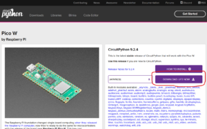 【Raspberry Pi Pico入門 – Python】CircuitPythonの導入・Lチカ | CoTechWorks